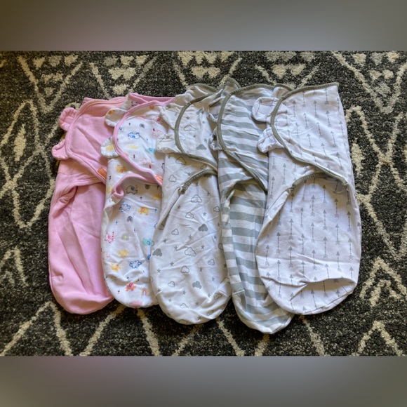 SwaddleMe | Other | 5 Newborn Swaddles With Velcro Attachment | Poshmark
